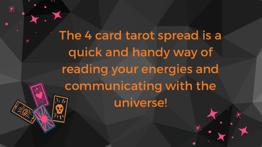 4 Card Tarot Spread - Avid Advice